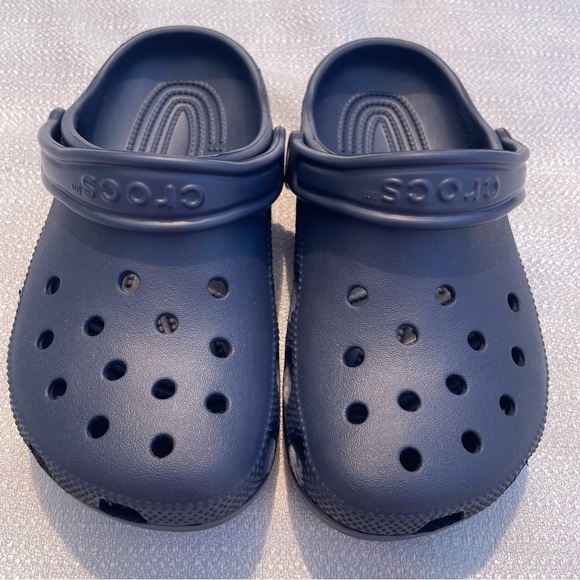 CROCS | Shoes | Crocs Kids Dark Blue Clogs | Poshmark
